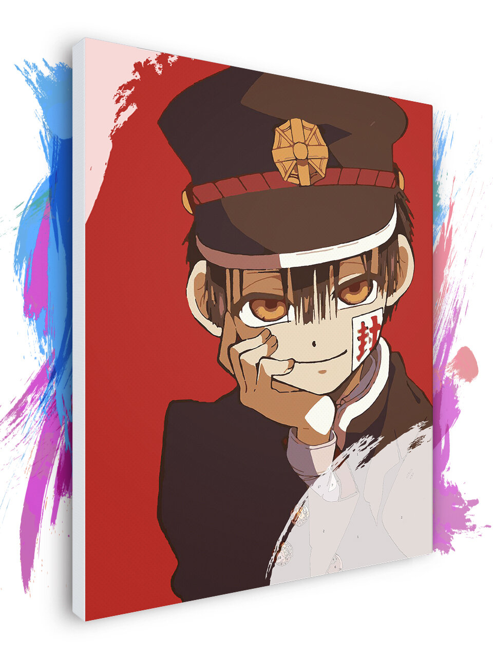 Картина по номерам на холсте Туалетный мальчик - Ханако, 30 х 40 см