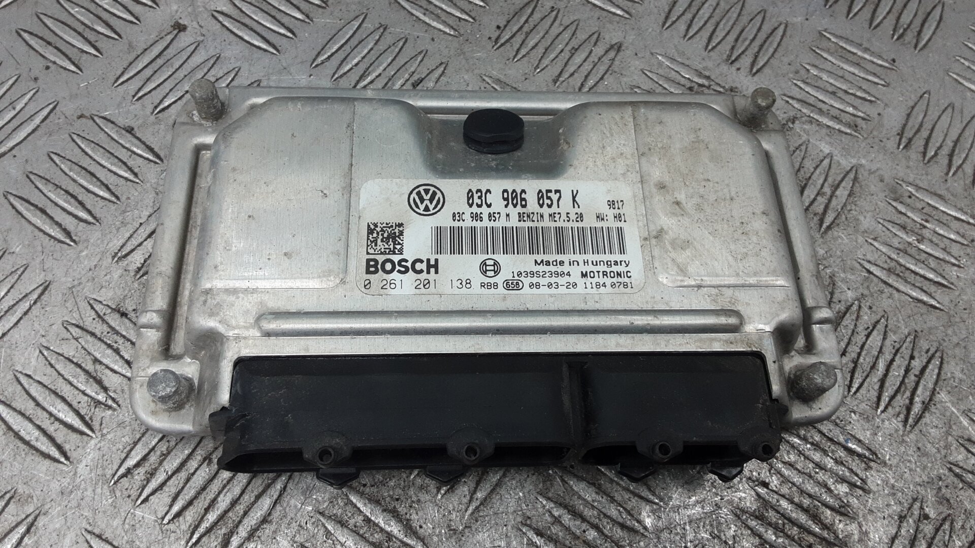 Блок управления двс SKODA FABIA 2, Номер 0261201138