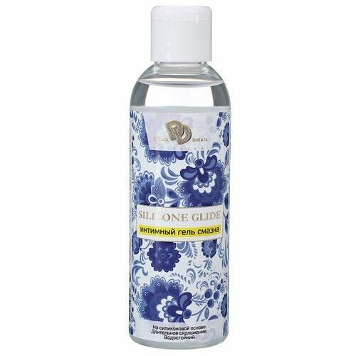 Интимная гель-смазка Джага Джага Silicone glide, на силиконовой основе, лубрикант анальный вагинальный 100 мл
