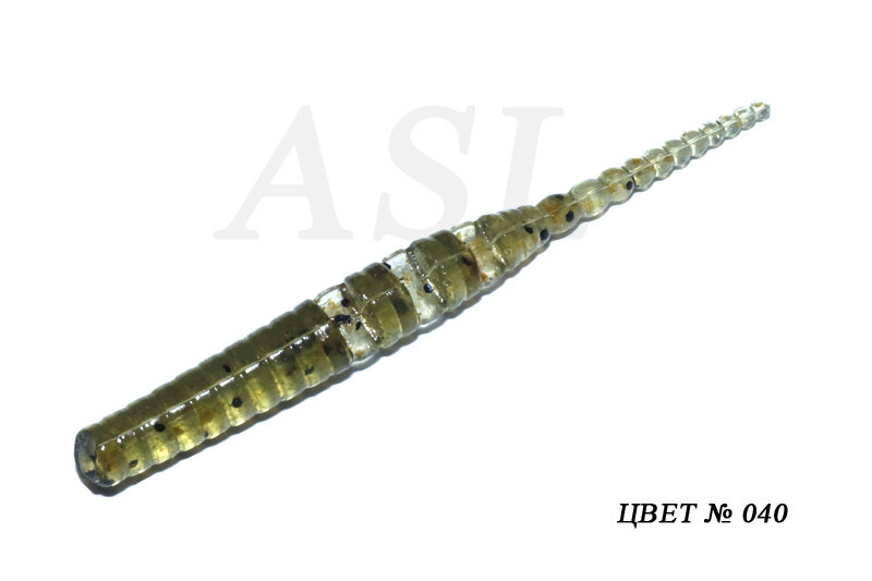 Силиконовая приманка ASL "Джава" цвет №040, L- 3см (1.2"), 18шт/уп