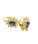 Серьги Lotus Jewelry, шпинель, синий