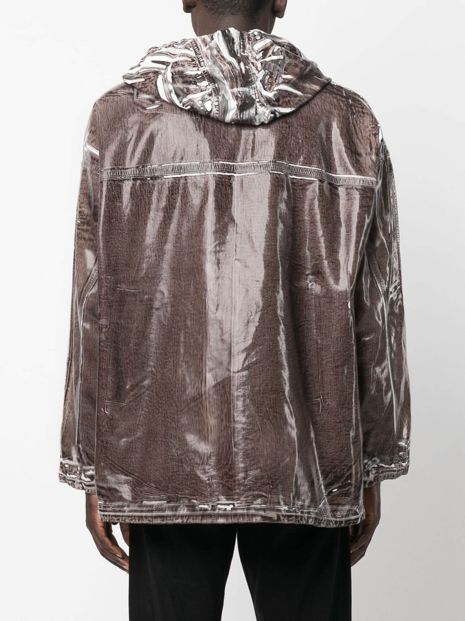 Куртка DIESEL, размер S, brown — фото 1