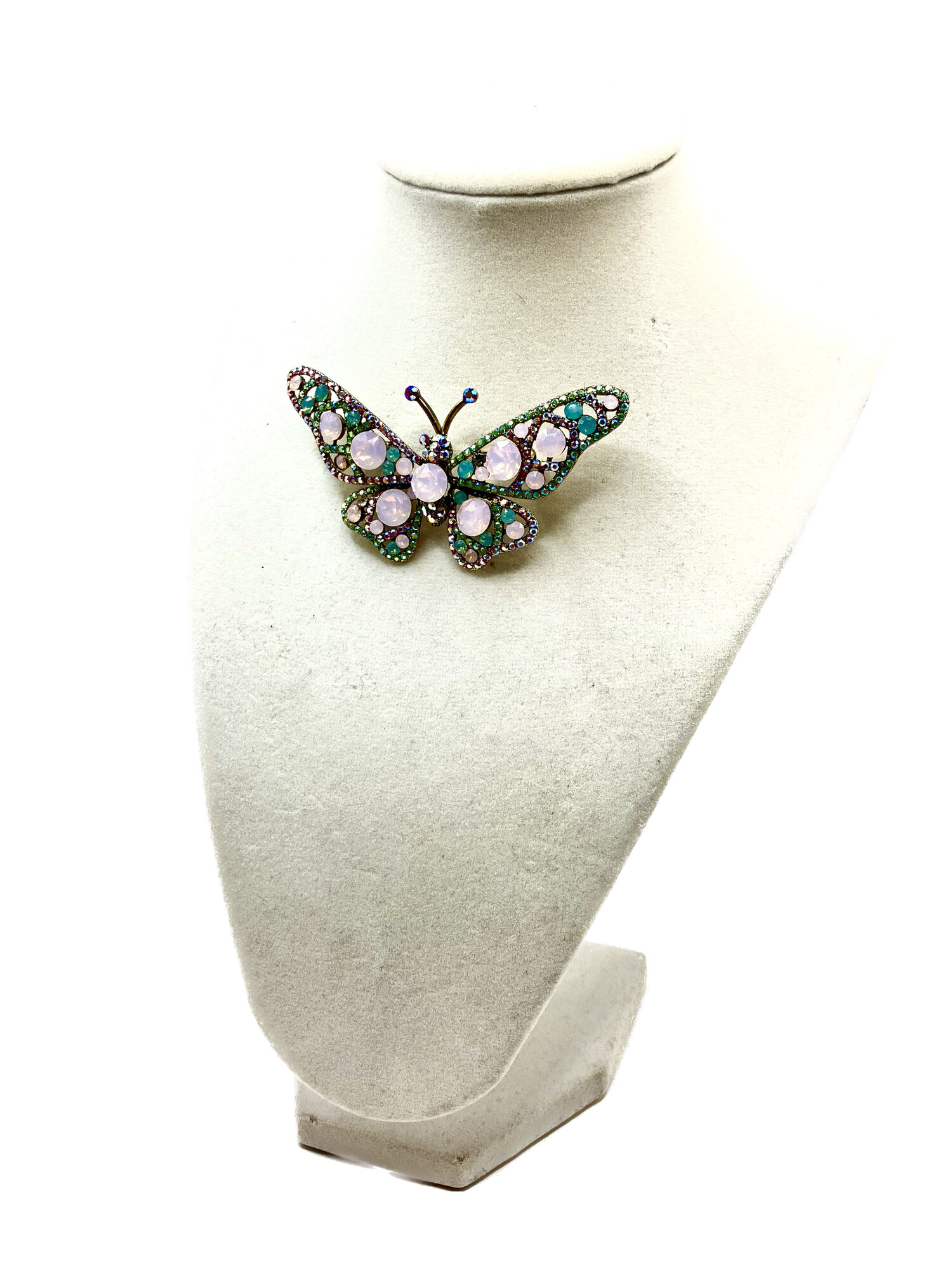 Брошь, кристаллы Swarovski