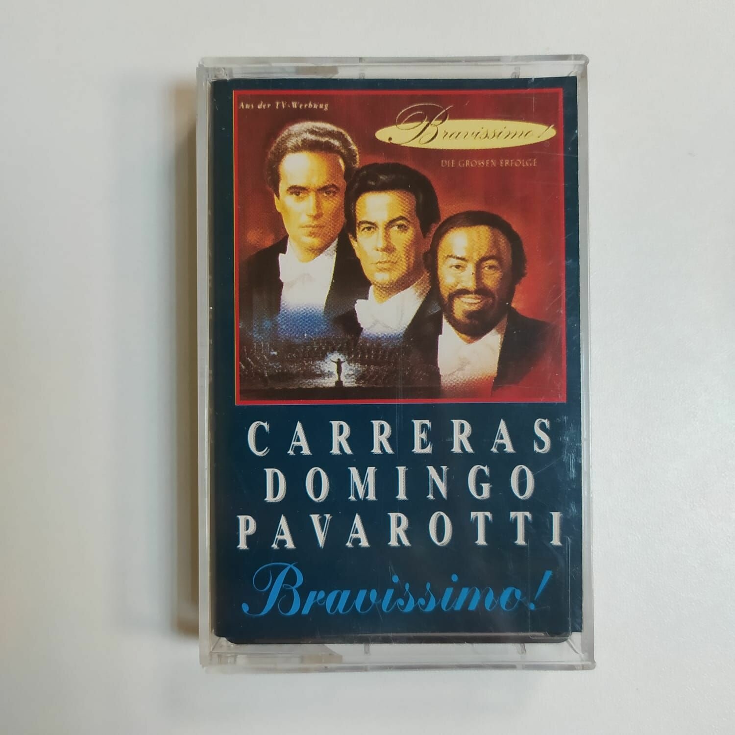 Аудиокассета MC Carreras / Domingo / Pavarotti - Bravissimo! (Польша) Bootleg