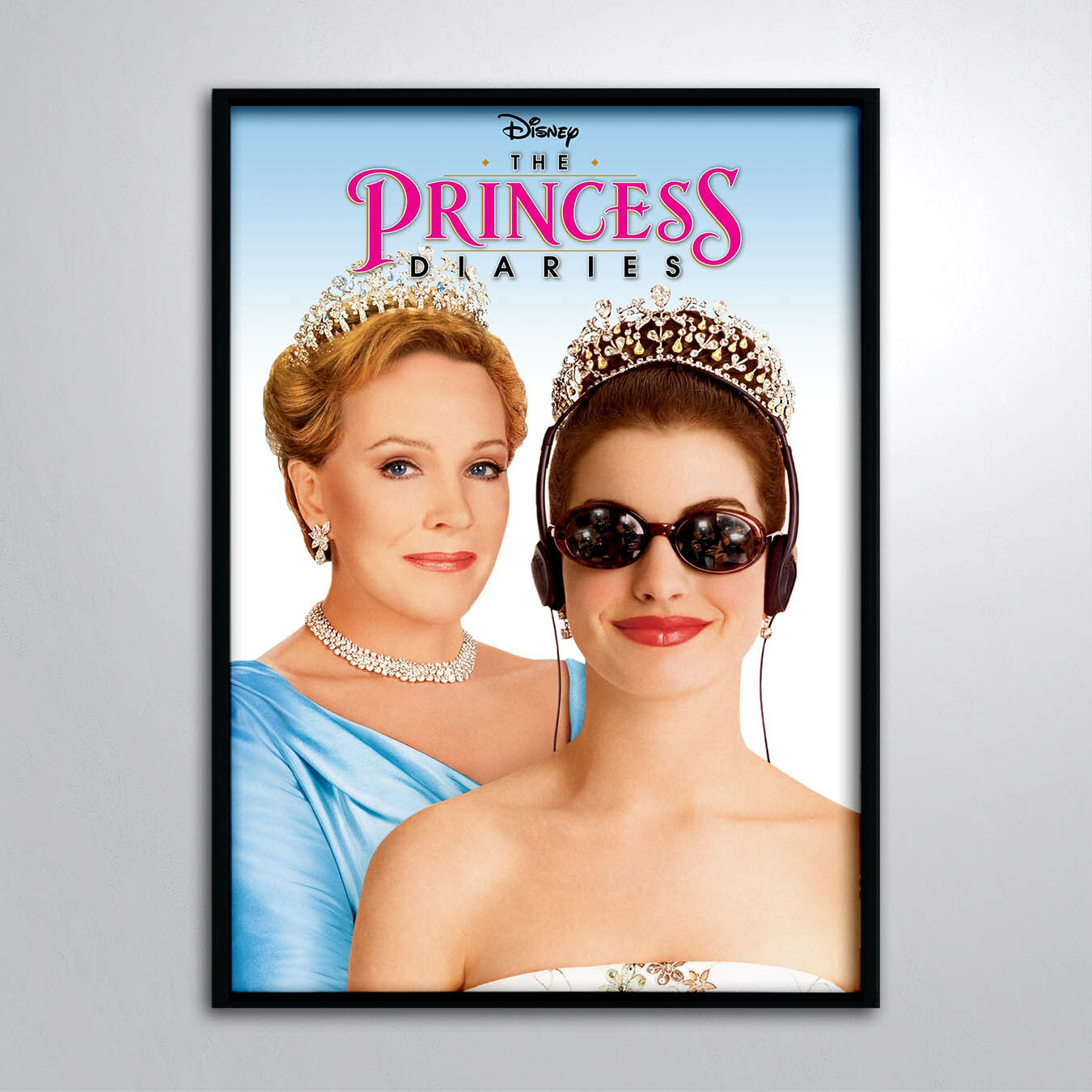 Постер без рамы/Как стать принцессой Энн Хэтэуэй The Princess Diaries