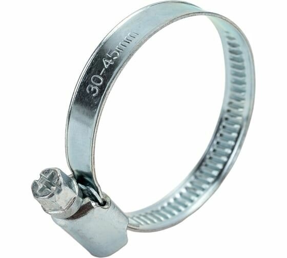 Хомуты металлические для шланга Gigant 30-45 мм/9 W1, червячные, набор 25 шт G/1/32