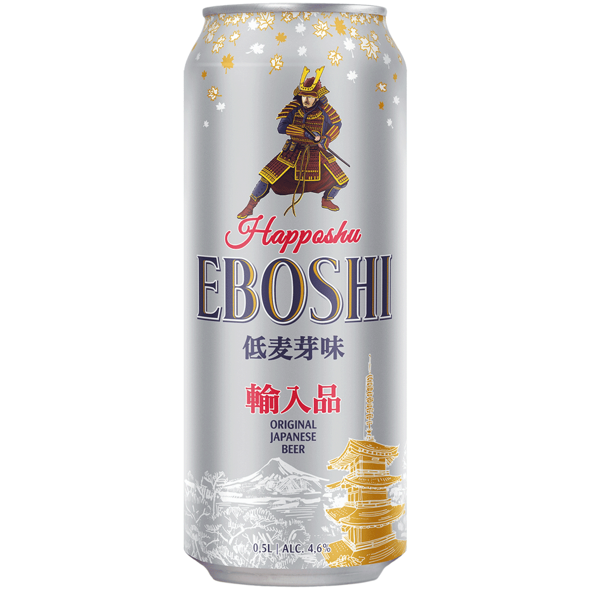 Пиво Eboshi Happoshu светлое 0,5 л ж/б