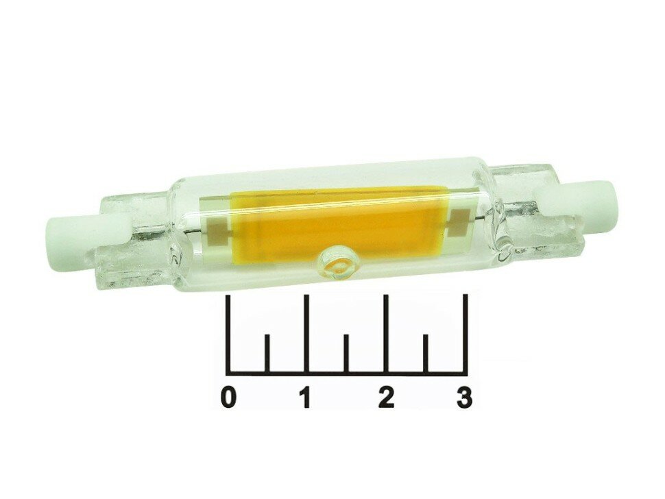 Лампа светодиодная 220V 20W R7S белый теплый 78мм