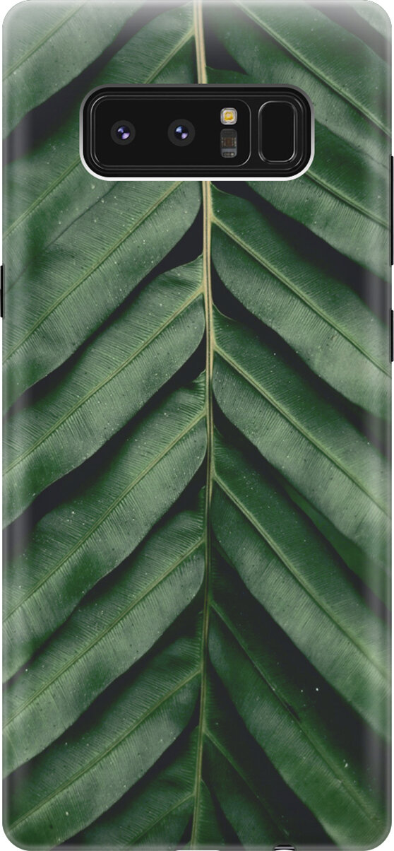 Силиконовый чехол Лист на Samsung Galaxy Note 8 / Самсунг Ноут 8