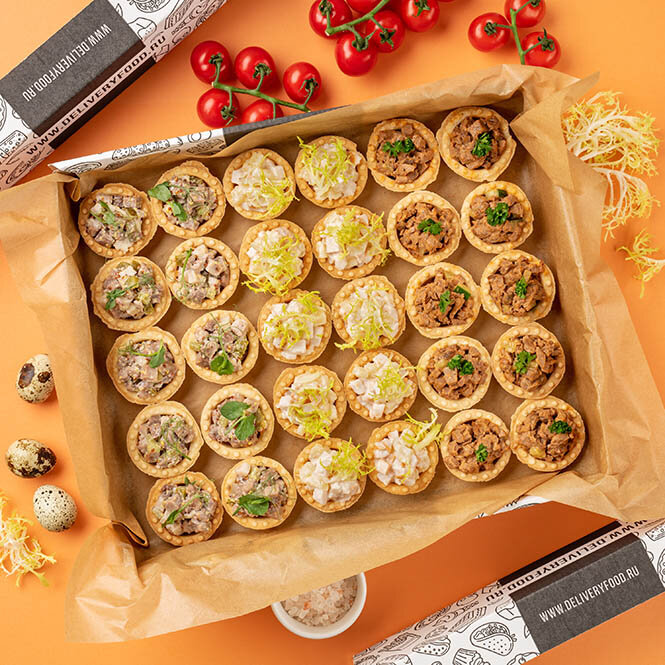 Бокс тарталеток премиум #24