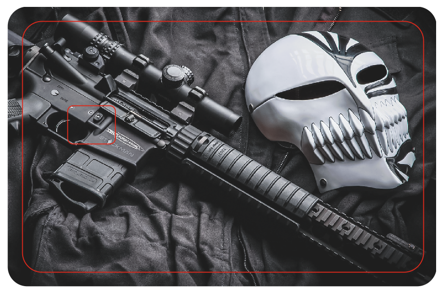 Наклейка на банковскую карту, стикер на карту, Оружие