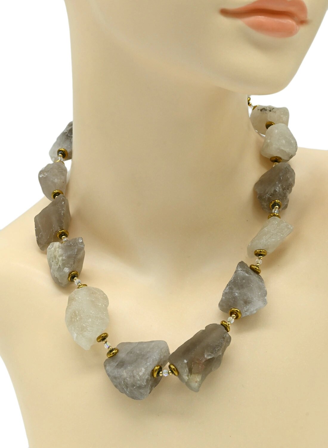 Бусы, кварц