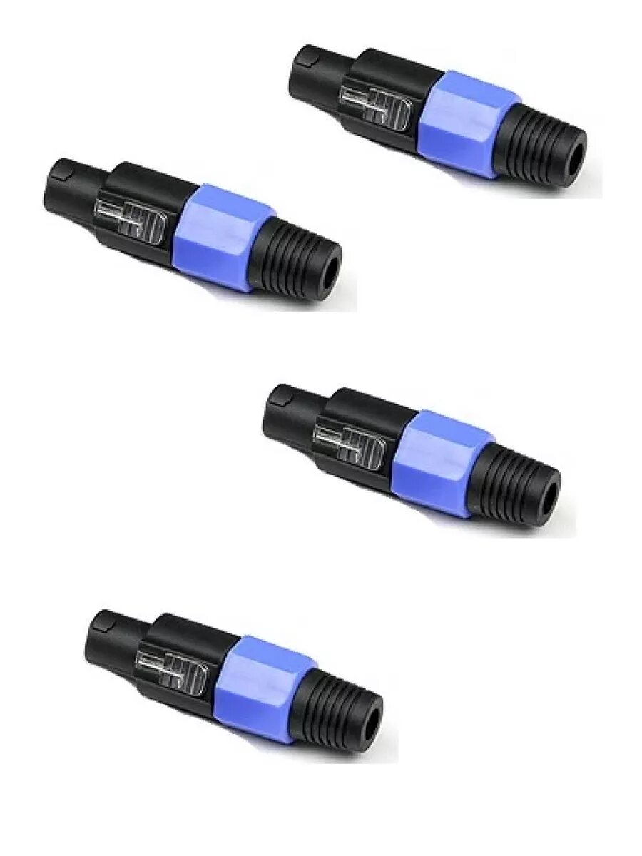 SPK4M Разъём Speaker Connector кабельный папа, 4pin 4 шт.