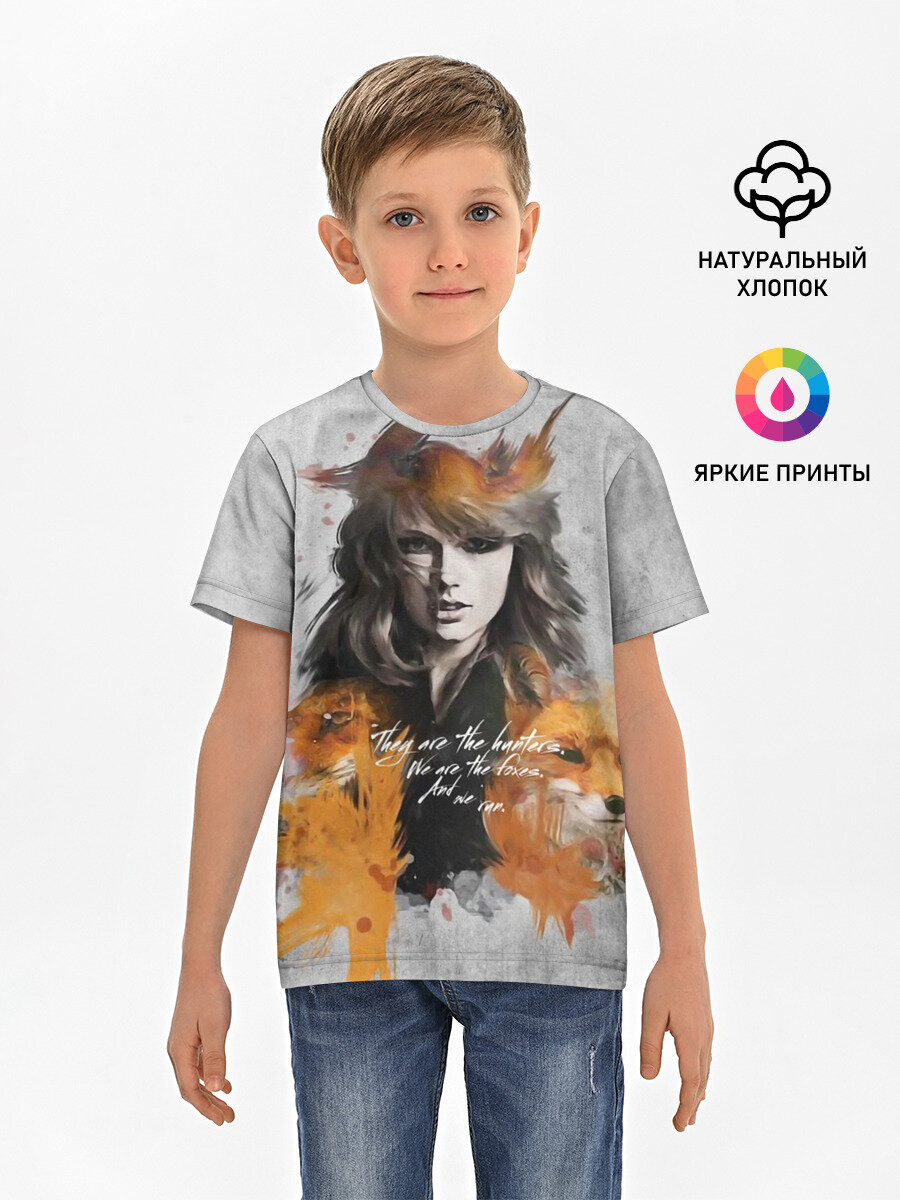 Футболка хлопковая детская Taylor and fox