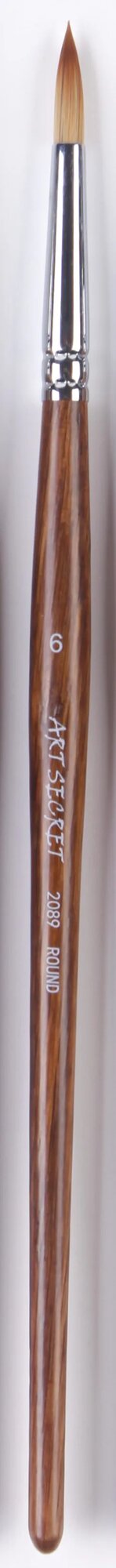 ArtSecret 2089R кисти для акварели и акрила size 6 1pcs