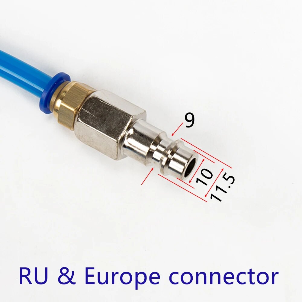 Пневматический коннектор RU & Europe, Color: RU EU Connector