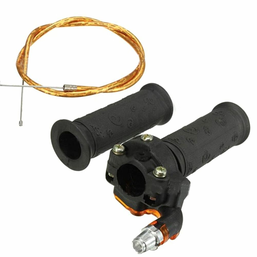 Ручка газа мотоцикла с тросиком для минимото, питбайка, квадроцикла 4749cc