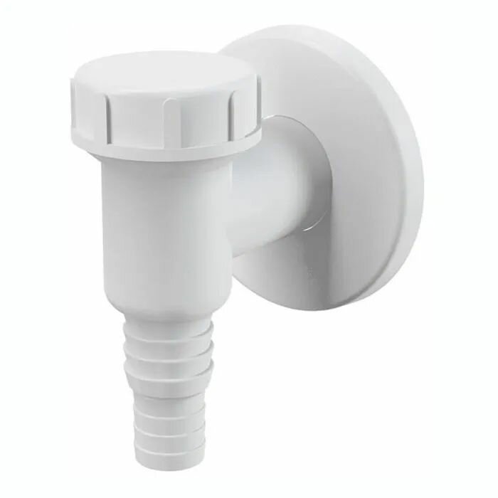 Сифон McALPINE WMV-32WH для стиральной машины с обратным клапаном белый