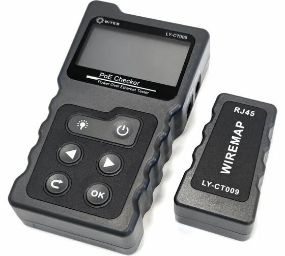 Тестер кабеля 5Bites UTP, STP, TEL, POE, TDR, LCD, FLASH LY-CT009