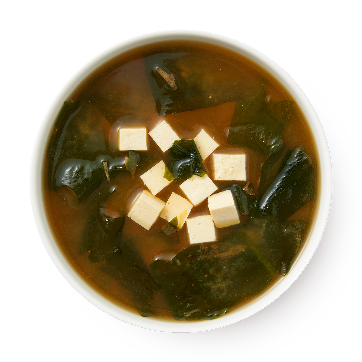 Суп мисо Duckit, рыбный и бульон из пасты мисо, тофу, морские водоросли