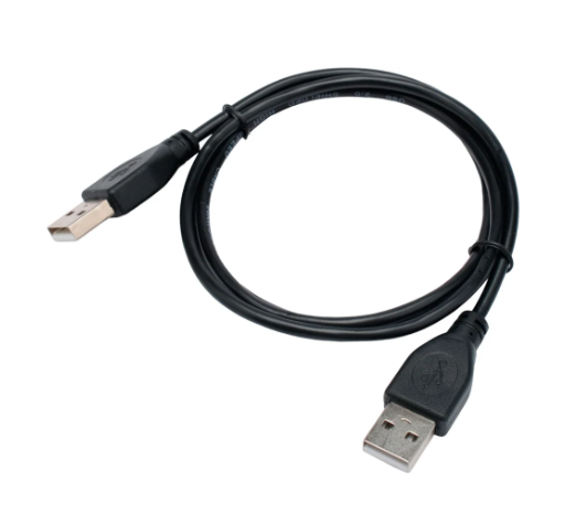 Кабель USB2.0 Cablexpert CC-USB2-AMAM-1M, AM/AM, экран, 28/26AWG 1м