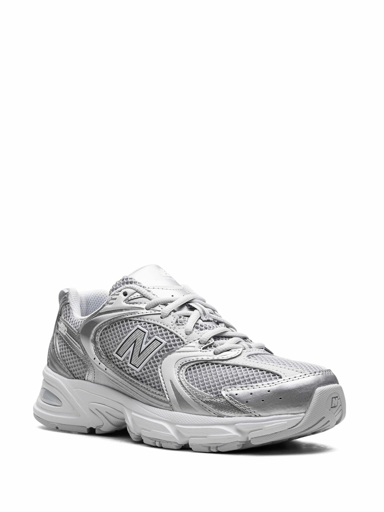 Кроссовки New Balance 530 Moonbeam/Silver Metallic, размер 11 US, серебристый — фото 1