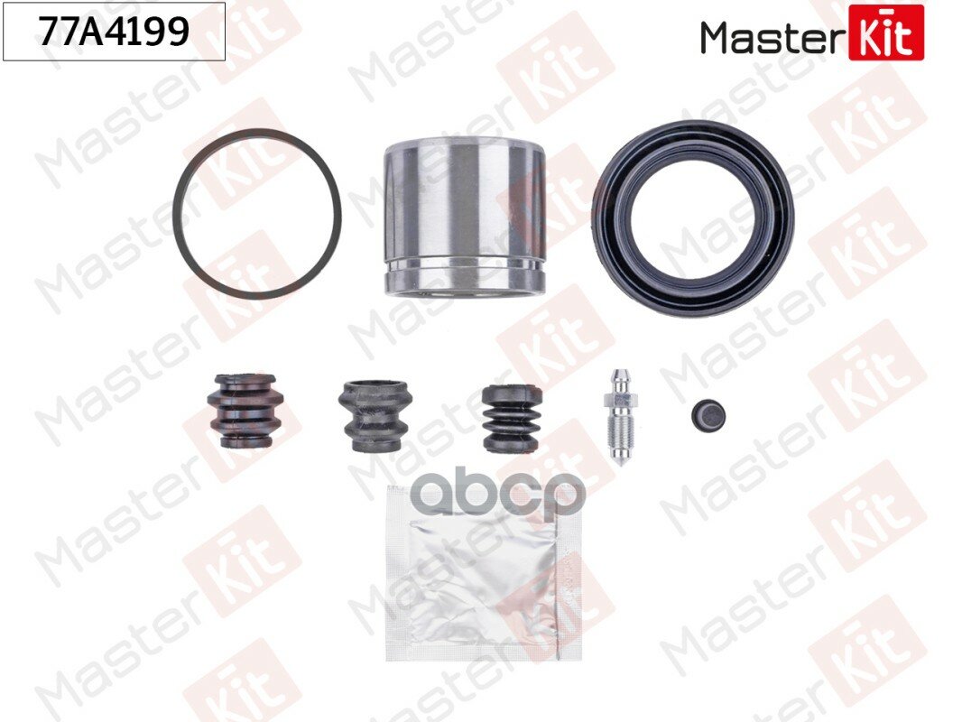 Ремкомплект тормозного суппорта+поршень SUBARU IMPREZA 00- MasterKit арт. 77A4199
