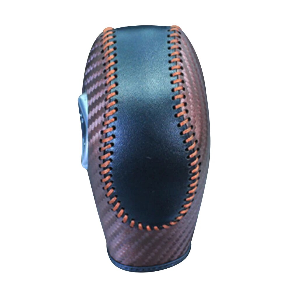 Автомобильный чехол из искусственной кожи из углеродного волокна для Ford EcoSport Escape Fusion C-Max Energi Wagon Fiesta Focus Transit Van Carbon Fiber Brown