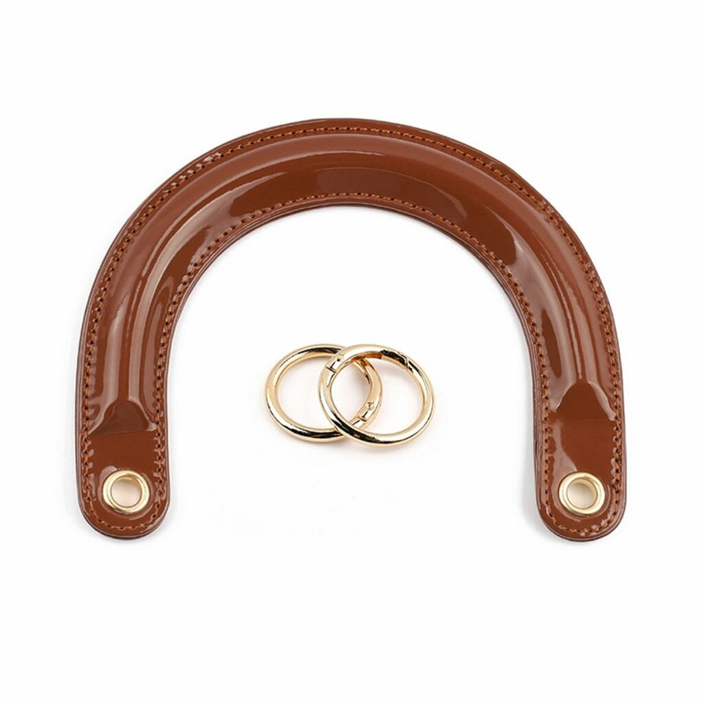 Ручки для сумочек, ручка U-образной формы с заменой пряжки пляжной сумки, плетеная соломенная сумка, аксессуары женской сумочки