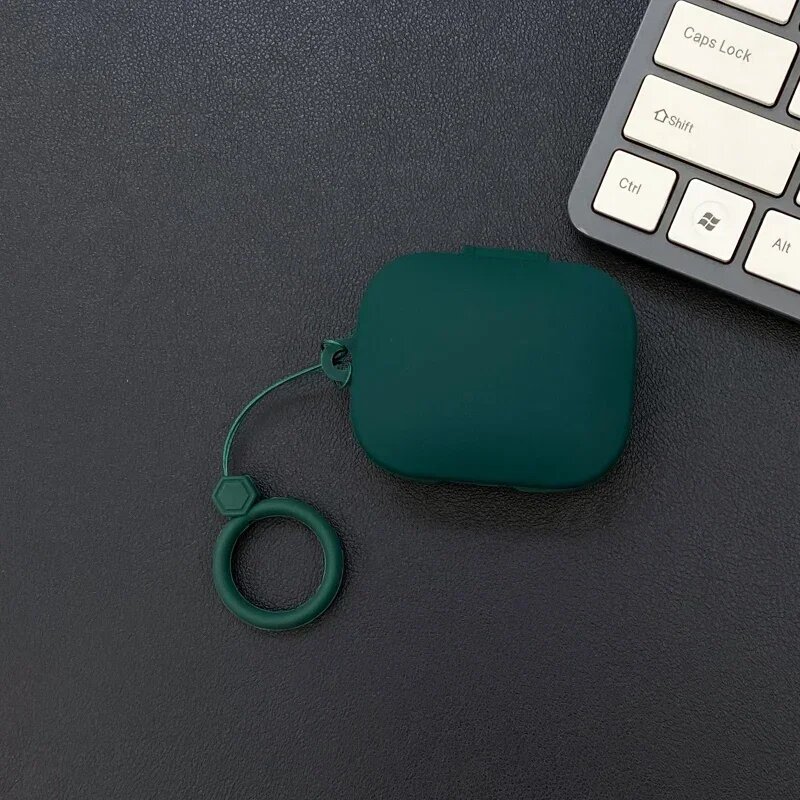 Силиконовый чехол для Oneplus Buds Pro 2 For Oneplus Pro2, Dark green