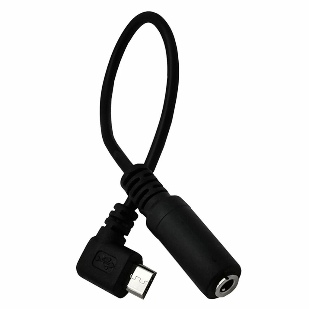 Адаптер Micro USB Male на 3.5mm Jack, 0.15м