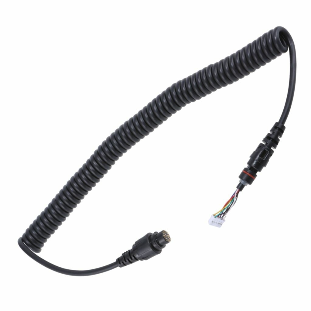 Двусторонняя радиосвязь, динамики, микрофонный кабель, растягивающийся пружинный кабель для MD780 MD780G MD782 RD982 MD680 RD980