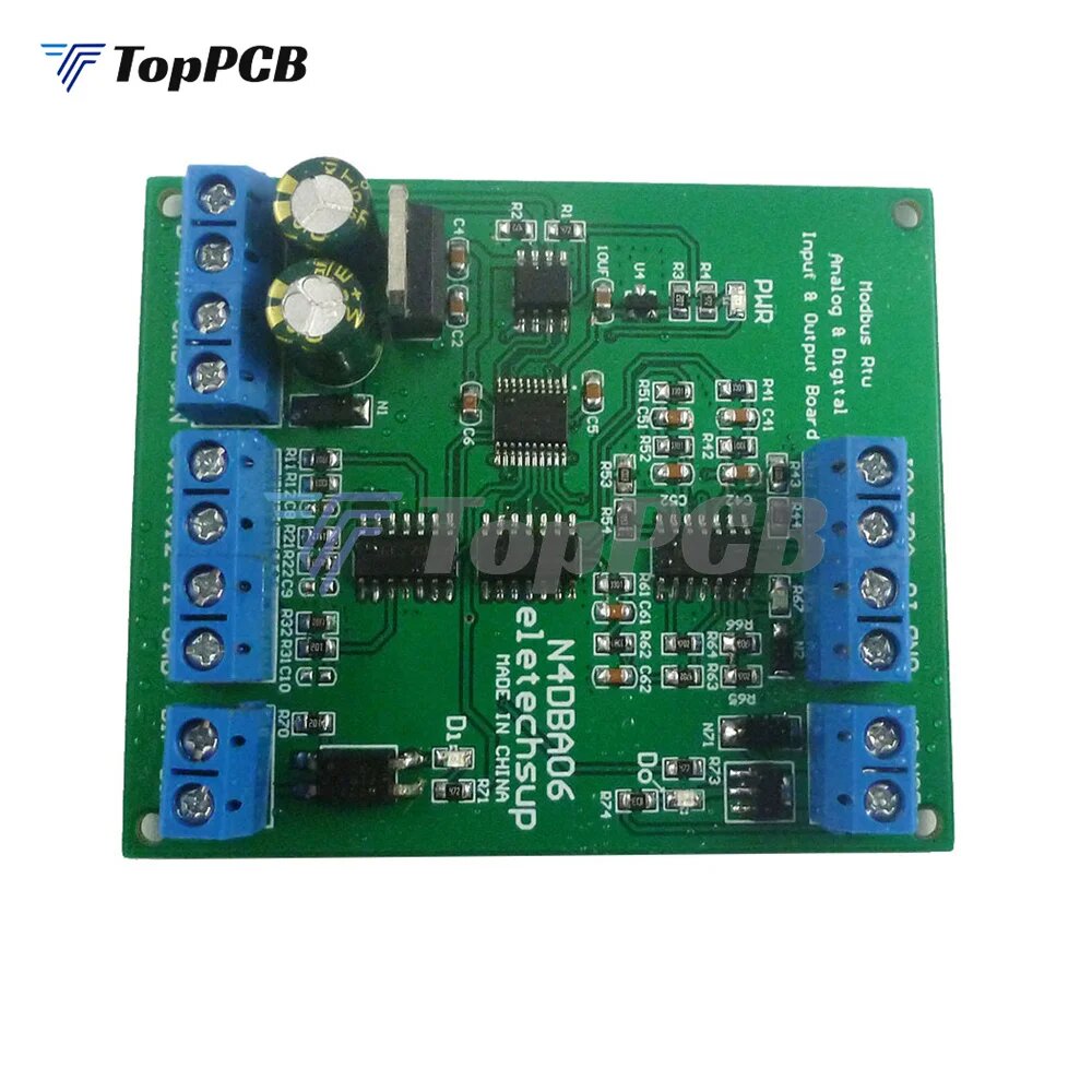Modbus RTU Input Output Board с Din Rail Box — фото 1
