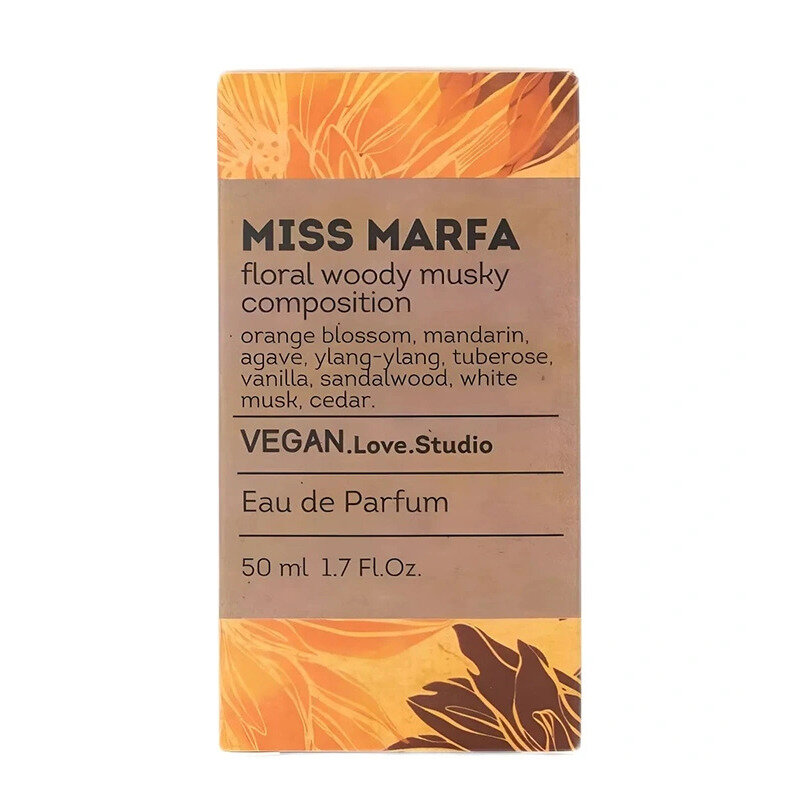 Delta Parfum Vegan Love Studio Miss Marfa парфюмерная вода 50 мл / Дельта Парфюм Веган Лав Студио Мисс Марфа