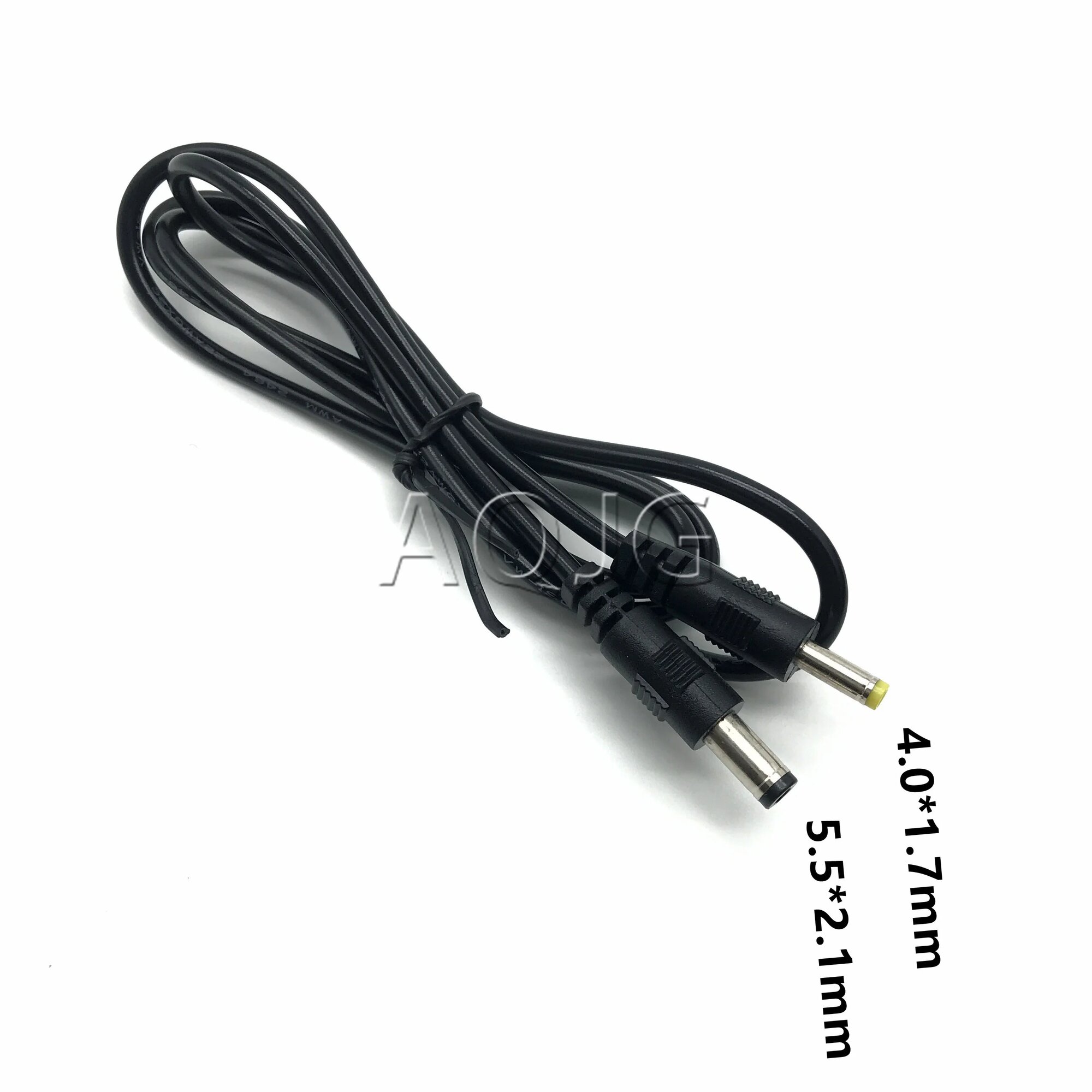 Кабель питания AQJG DC 5.5x2.1mm - 5.5x2.5mm 3.5x1.35mm 4.0x1.7mm 1м 4.0-1.7mm