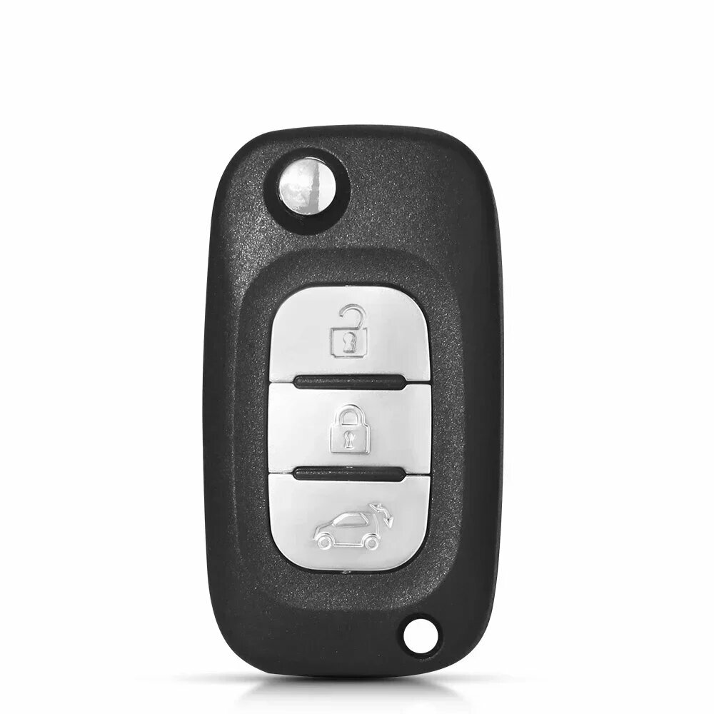 KEYYOU 3/4 Przyciski Zdalny kluczyk samochodowy Pokrowiec na kluczyk do Mercedes Benz Smart Fortwo 453 Forfour 2015 2016 2017 Składany klucz 3 Buttons