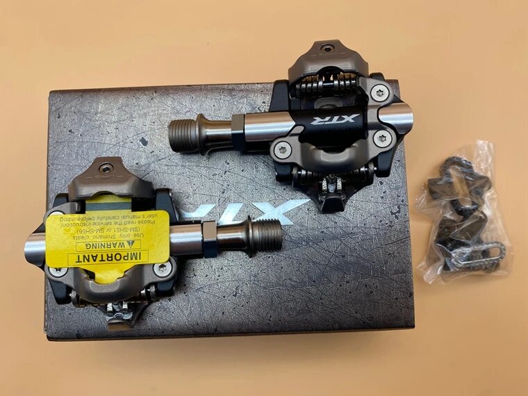 Педали Shimano XTR M9100 M9120 черные PD-M9100