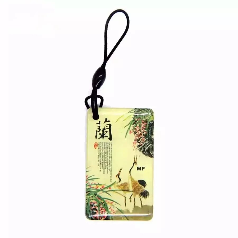 UID S50 NFC RFID брелок для ключей зеленый