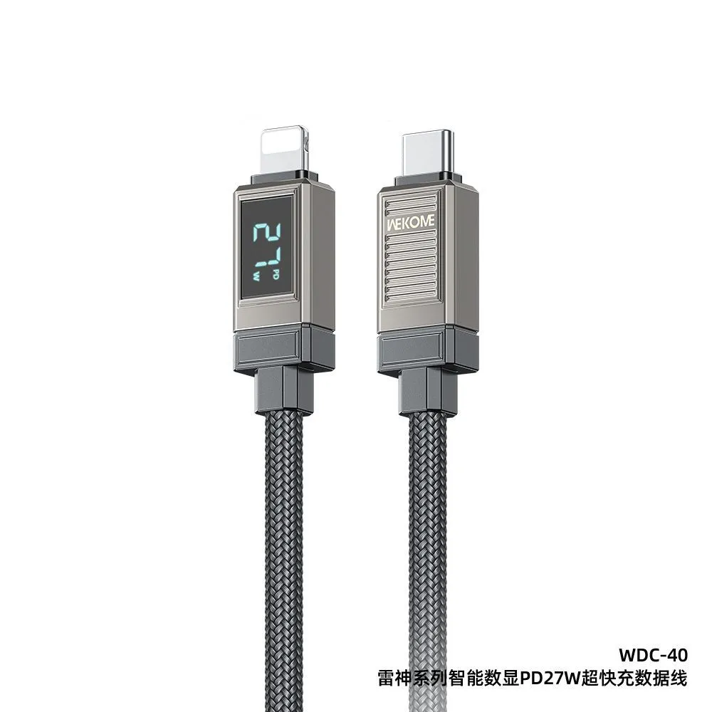 Кабель WEKOME Type-C to lightning PD27W WDC-40