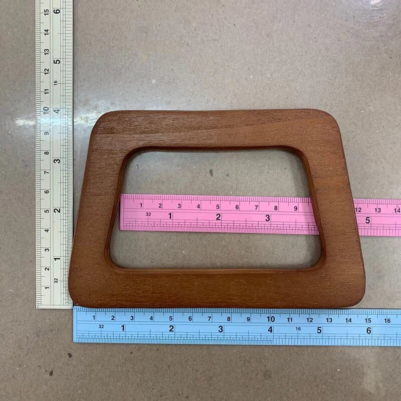 Круглая деревянная ручка для сумок ручной работы