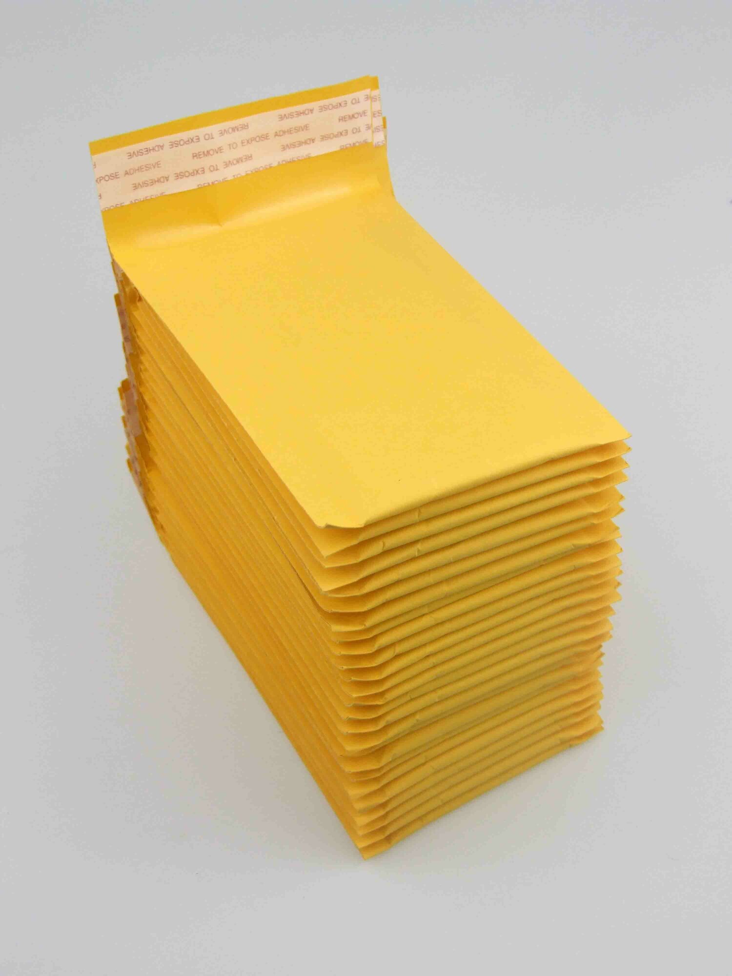 Крафт пакет конверт с пузырчатой пленкой 9*14 (25шт)