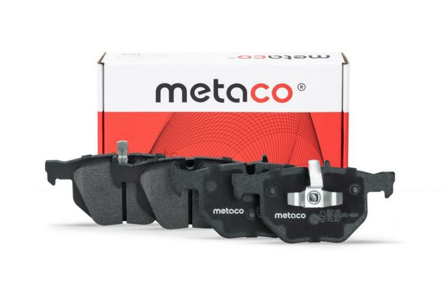 METACO 3010-282 Колодки тормозные задние дисковые к-кт