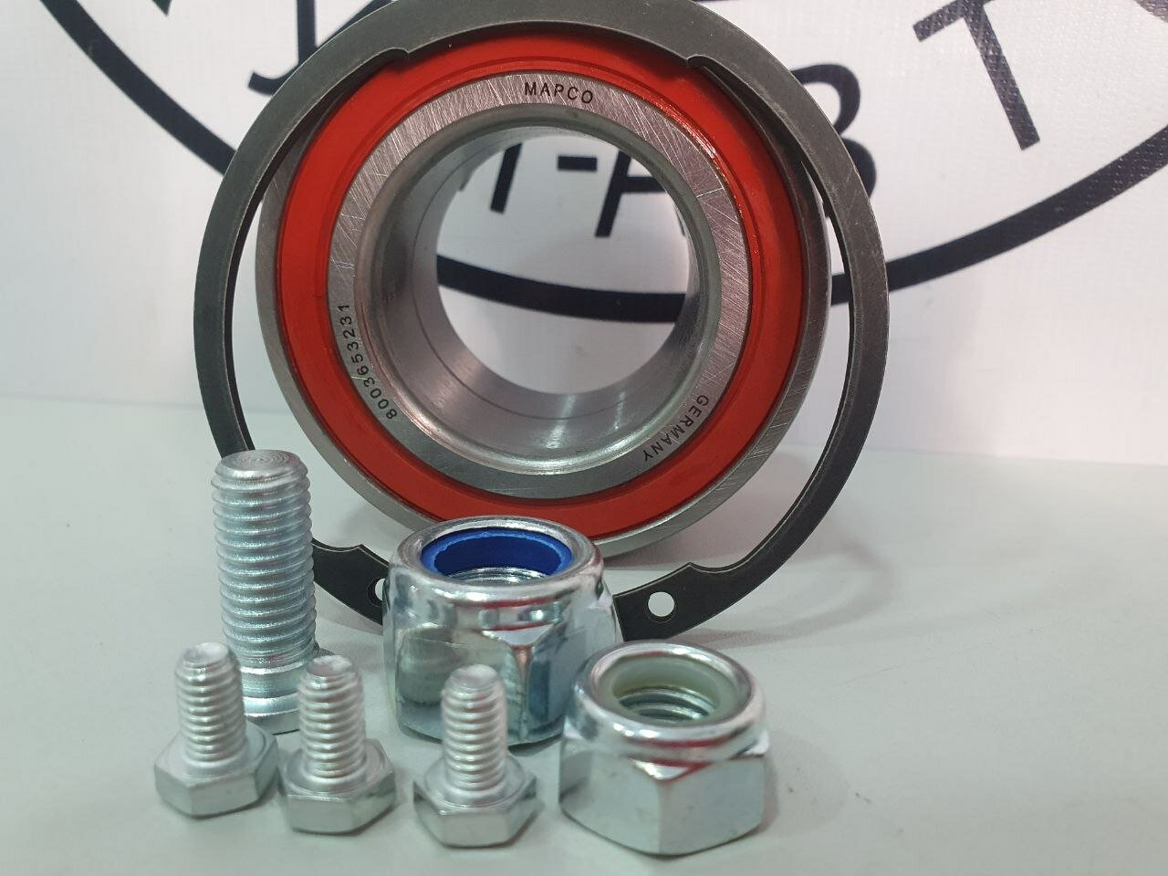 Подшипник ступицы Т4 VW Transporter 4 передний и задний одинаковые, Mapco Германия