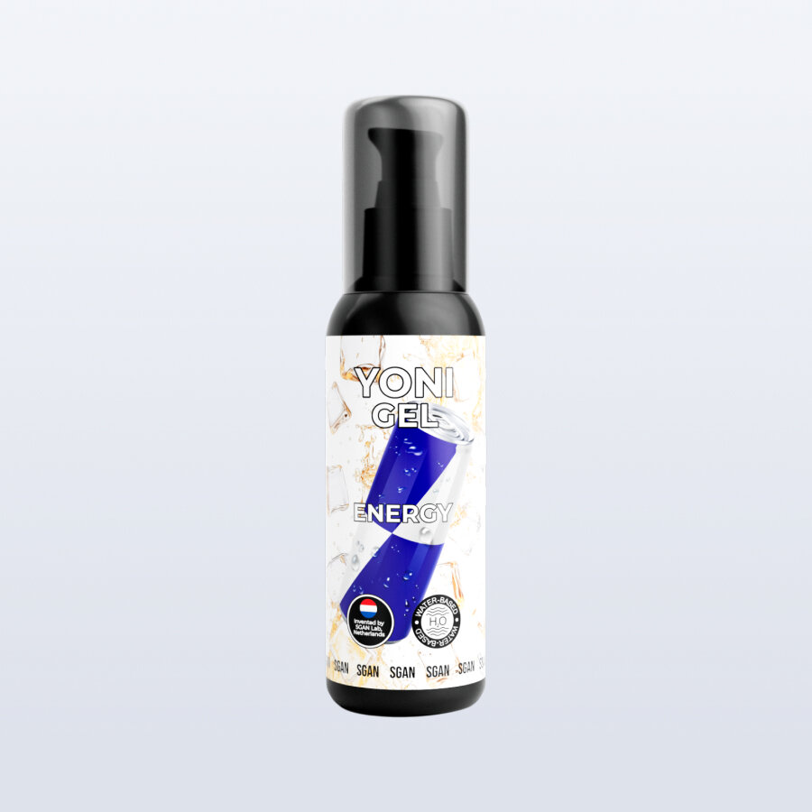 78926 SGAN Лубрикант для орального секса Energy, 100 мл. Смазка на водной основе со вкусом энергетика