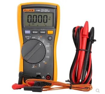 Цифровой мультиметр FLUKE F116C true RMS цифровой компактный измеритель