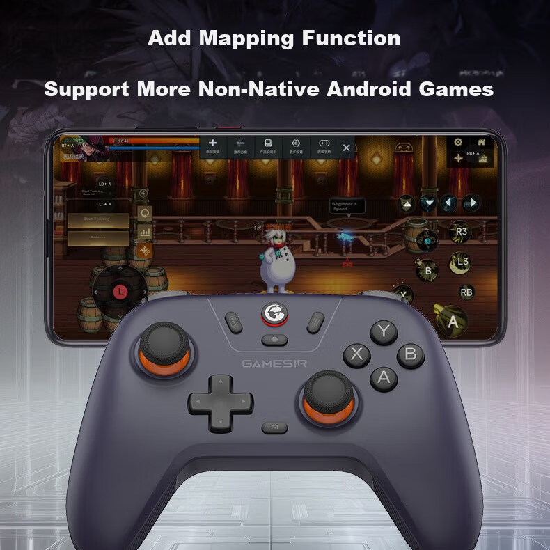Gai Shi Xiao Ji GAMESIR Wireless Game Controller Switch Controller for Mobile, Android, Apple, PC, NS Bluetooth Hall Horizon Zero Dawn Black Myth： Wukong