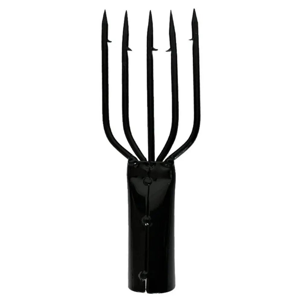 Рыболовный гарпун из нержавеющей стали черный