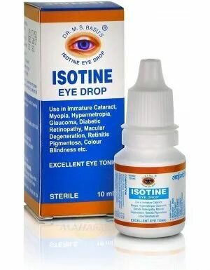 Капли для глаз Айсотин (Isotine Eye Drop), 3шт по 10 мл.