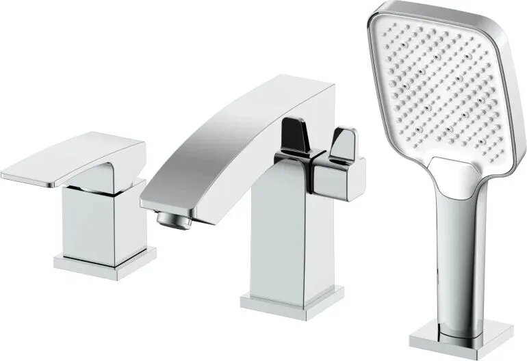 Смеситель на борт ванны Raglo R01 R01.31 хром