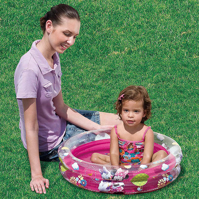 Детский надувной бассейн Минни Маус и Дэйзи 61*15 см, Bestway, 91024